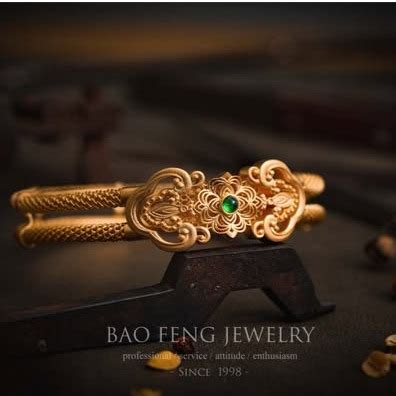 黃金古法手環，傳承工藝之美，鑄就永恆情感 黃金古法手環，傳承工藝之美，鑄就永恆情感 寶豐銀樓