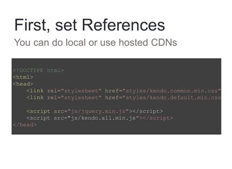 Telerik Kendo UI Overview PPTX Web Development Internet