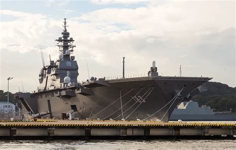 Обои Япония эсминец Js Izumo И С Идзумо на телефон и рабочий стол раздел оружие разрешение