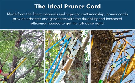 Pr 20 Tree Pruner Rope Replacement With Wooden Handle