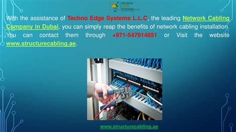 Ppt Additional Advantages Of Network Cabling Installations Powerpoint Presentation Id 12253011