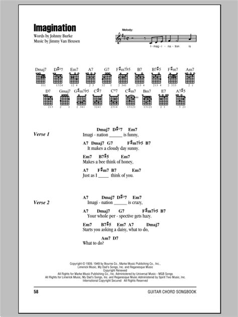 Just My Imagination Guitar Chords