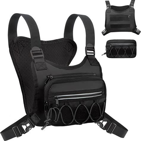 Citychase Chest Bag For Men Detachable Tatical Sports