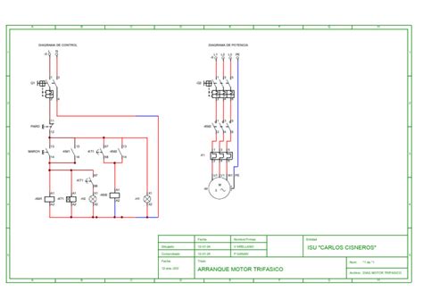 Diagrama De Control Motor Trifásico Pdf