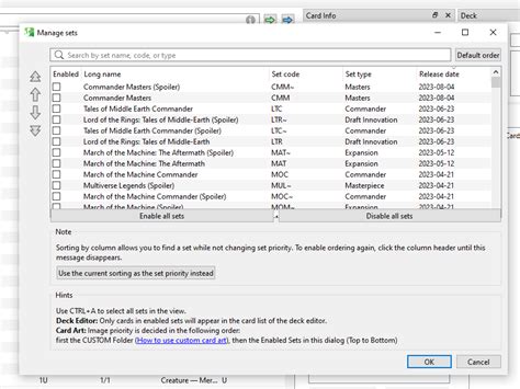 Interface Issue In `manage Sets` · Issue 4778 · Cockatricecockatrice · Github