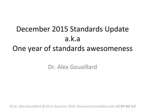 2015 Q4 Webrtc Standards Update Ppt