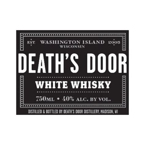 Deaths Door White Whisky 750ml Oldgrogram