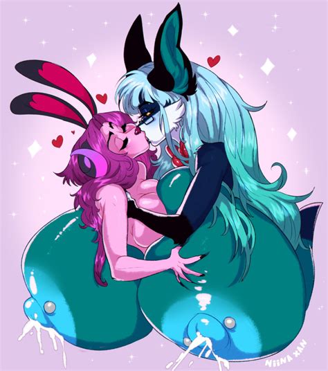 Rule 34 Absurd Res Big Breasts Black Body Black Fur Black Sclera Blue Body Blue Fur Blue Hair