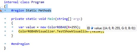 C Debugger Visualizer Magnifying Glass Not Showing Up Stack Overflow