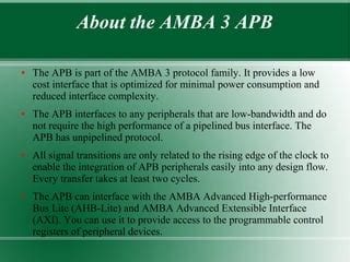 APB Protocol V ODP