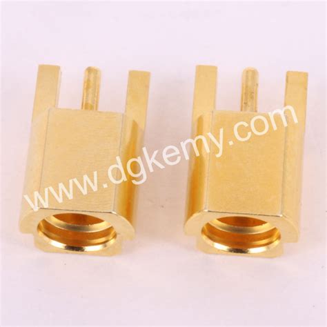 MMCX Female Jack Connector For PCB Edgecard KeMy Electronic Technology Inc