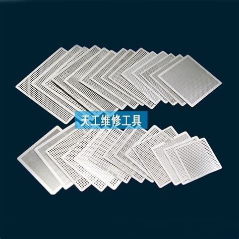 27pcs Bga Directly Heat Reballing Universal Stenci Vicedeal