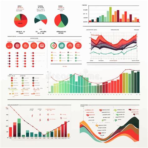 Fun Data Visualization Infographic Vector Flat Illustration Stock Vector Illustration Of