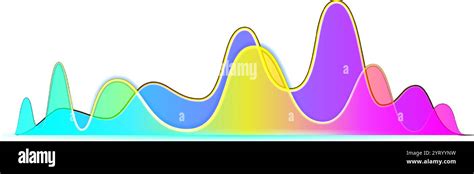 Colorful Sound Waves Are Undulating Creating A Vibrant Visual