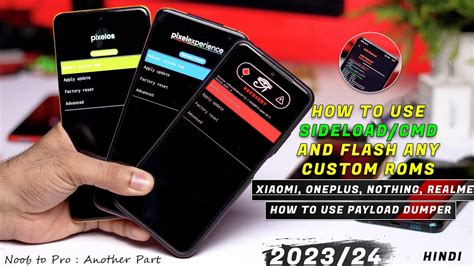 How To Create Recovery And Flash Any Aosp Rom All Android Phone How To Use Adb Sideload Method