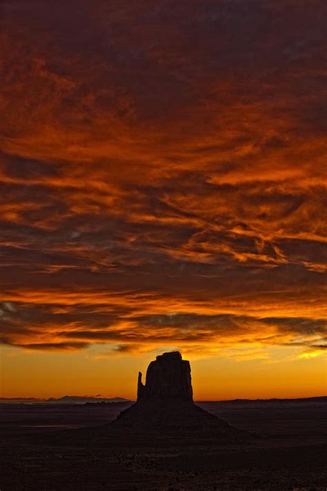Sunrise Over Monument Valley Arizona Photograph By Robert Postma