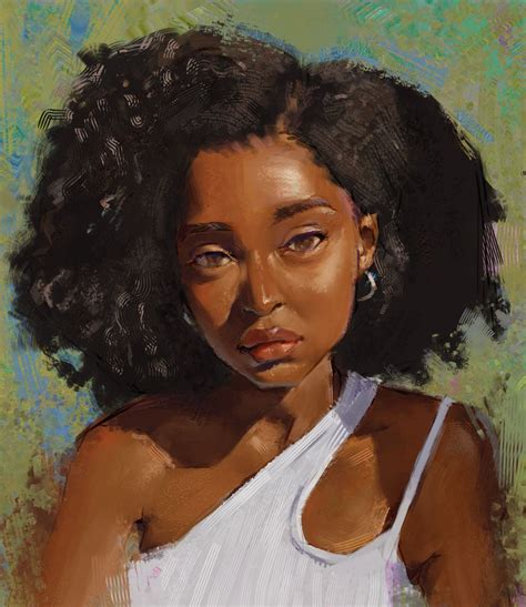 Beautiful Black Women Paintings Wyfc
