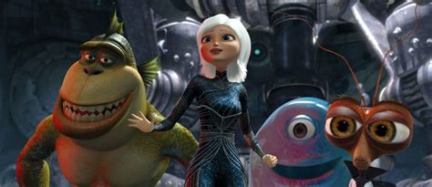Monsters Vs Aliens Cartoon Animation Sci Fi Monsters Aliens