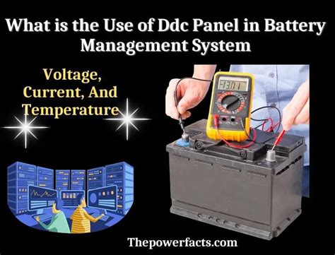 What Is The Use Of Ddc Panel In Battery Management System The Power