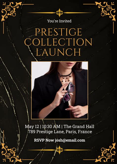 Free Launch Invitation Templates Editable And Printable