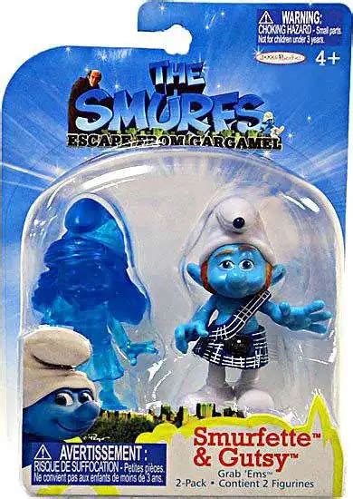 The Smurfs Movie Grab Ems Smurfette Translucent Gutsy Exclusive Mini