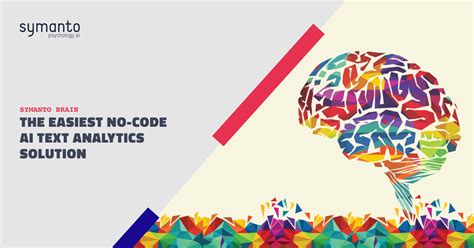 symanto brain the world s first no code nlp model generation engine