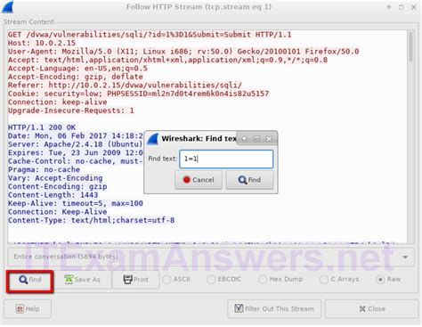 7 3 2 4 lab attacking a mysql database instructor version
