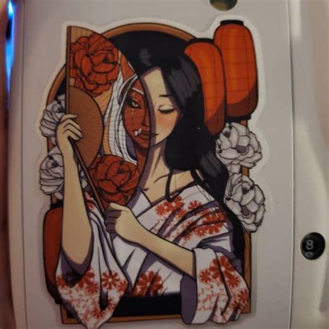 Yurei 12x18 Poster Ghost Girl Yokai In Kimono Art Print Original Geisha