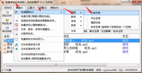 批量删除文件名中的空格 批量修改文件名 文件名精灵