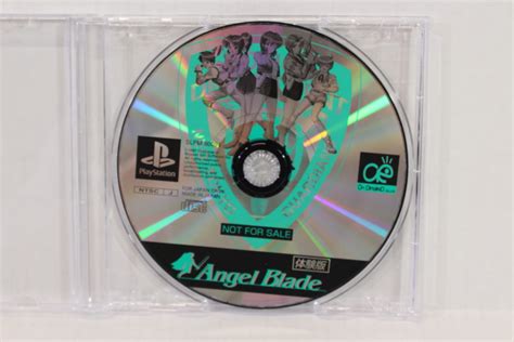 Angel Blade Demo Disc Only B Sony Playstation 1 Ps1 Retro Games Japan