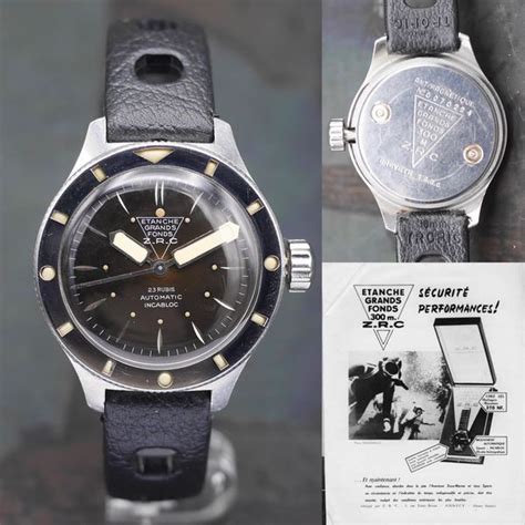 Vintage Dive Watches 1961 Zrc Grands Fonds Serie 1 Facebook