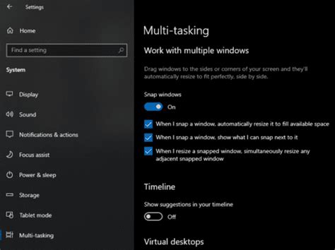 Windows 10 Enabledisable Automatic Window Arrangement Technipages