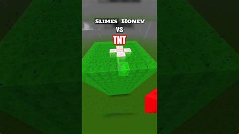 Minecraft Tnt Vs Honey And Slime Block Mods Packs Minecraft Summary マイクラ動画