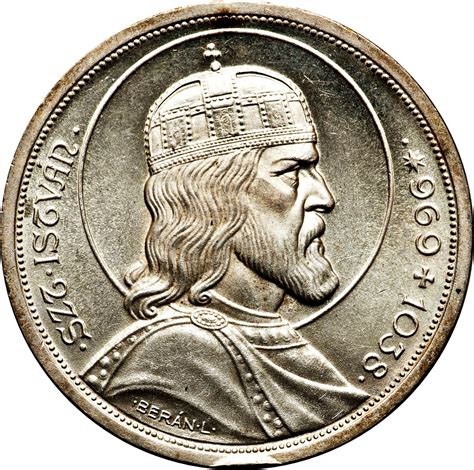 5 Pengő - Miklós Horthy (Death of St. Stephen) - Hungary – Numista