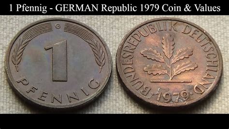 1 Pfennig German Democratic Republic 1979 Coin And Values Youtube