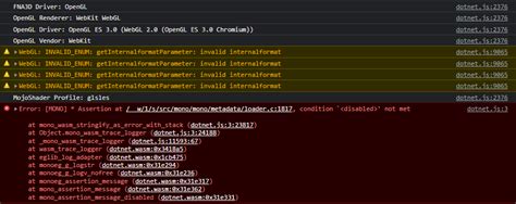 Assertion Failed In Loader Condition Not Met Issue Dotnet Runtime GitHub