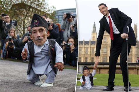 Shortest Person And Tallest Person In The World