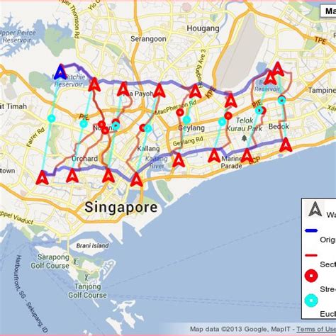 Examples Of Good Approximation Of Euclidean To Street Network Distance