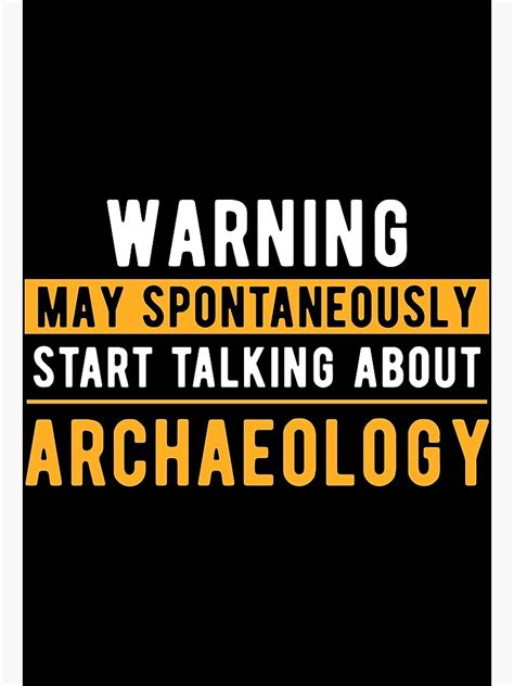 Archaeology Love Archaeologist Poster For Sale By Nestareign Redbubble