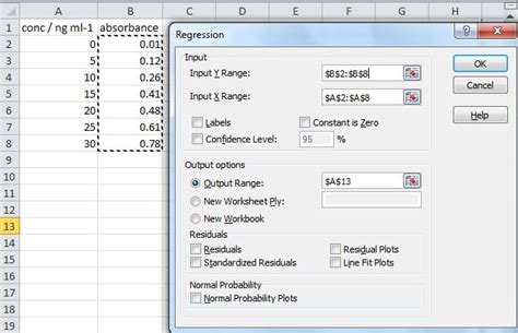PChem Teaching Lab Excel