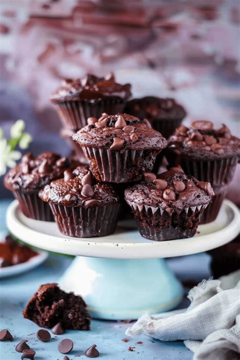 Decadent Flourless Chocolate Muffins Recipe Collection