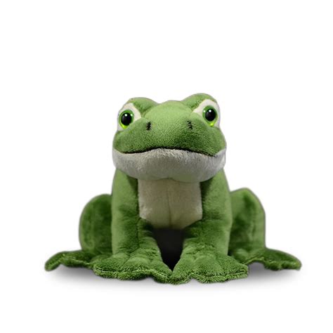 Tiny Heart Super Cute Realistic Green Frog Plush Toy 6 2