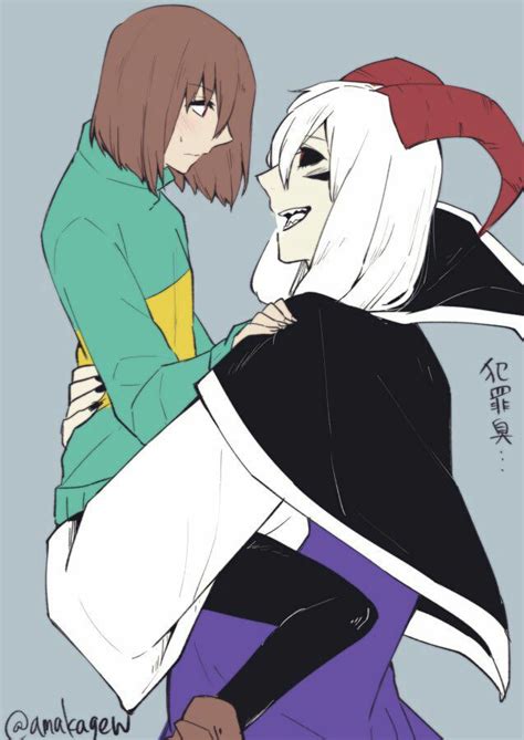 Im Genes Charasriel Chara X Asriel Chara Bocetos Hermosos Imagenes De Manga Anime
