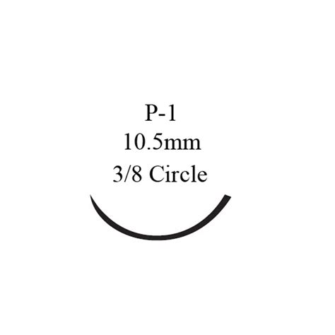 Coated Vicryl Absorbable Suture With Needle Coated P 1 11 Mm Sutures