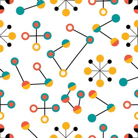 Premium Vector Abstract Geometrical Elegant Seamless Pattern