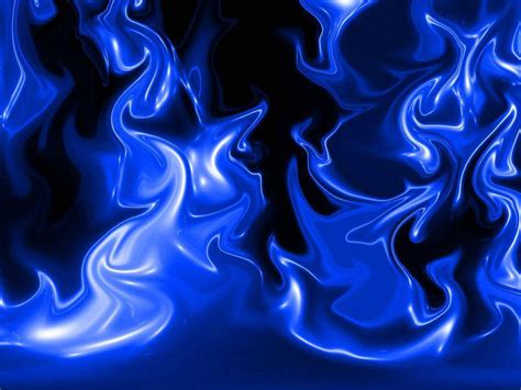 Blue Flame Theme Wallpaper At Alan Fortune Blog