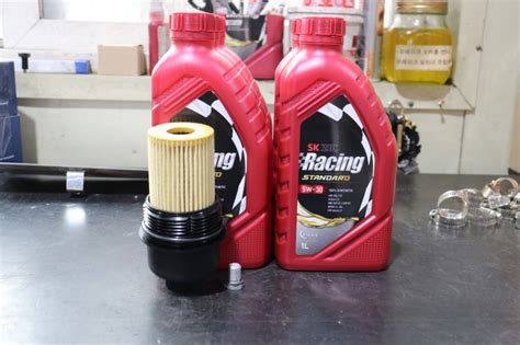 온게러지 경기도 이천 미니 Mini 컨트리맨 Sk지크레이싱 Std 5w30 합성 엔진오일 교환 작업 후기 네이버 블로그