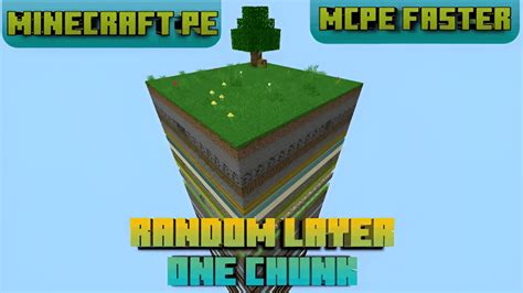 Random Layer One Chunk Map For Minecraft
