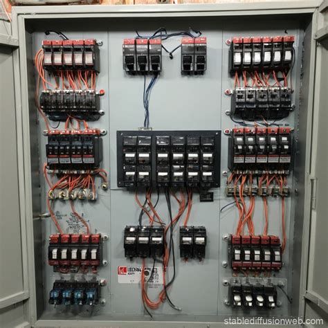 Electrical Panel Design Stable Diffusion Online