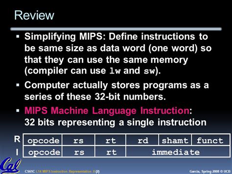 Inst Eecs Berkeley Edu Cs61c UCB CS61C Machine Structures Lecture 14